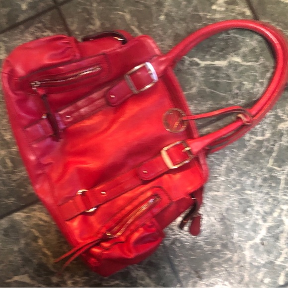 Style & Co. | Bags | Red Satchel Bag | Poshmark